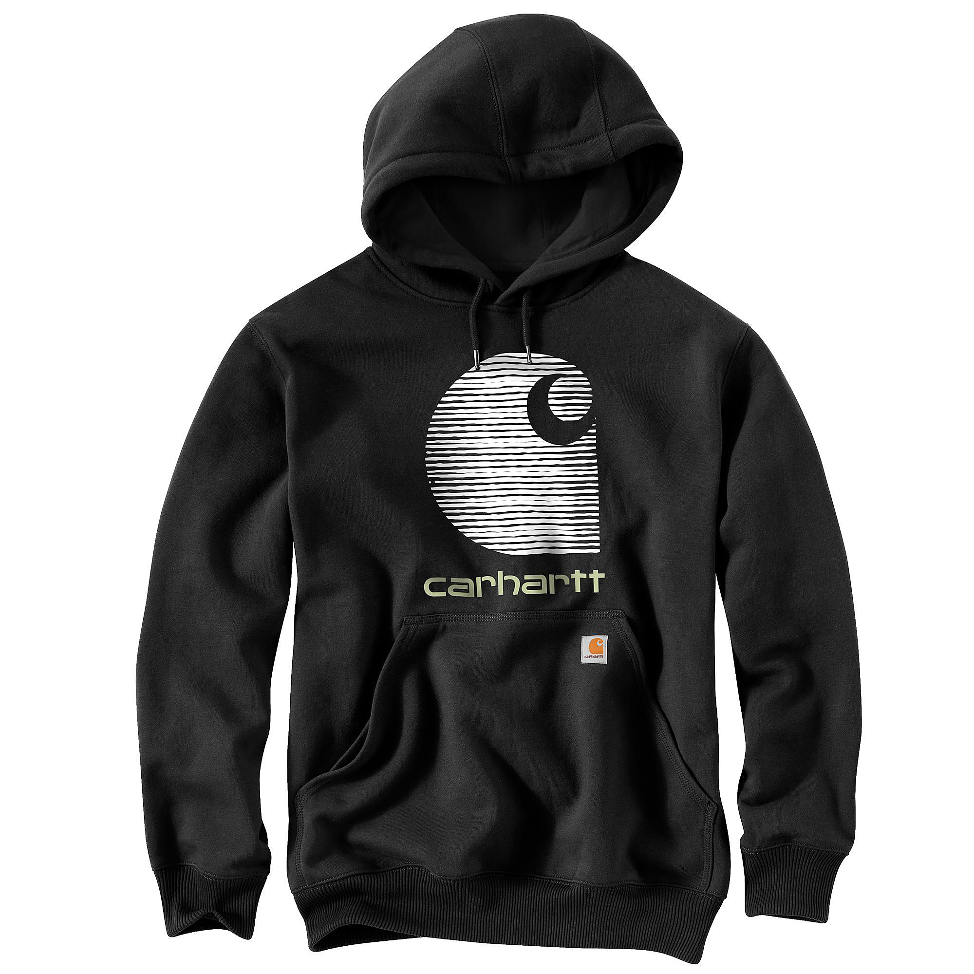 Carhartt Rain Defender Loose-Fit Midweight "C" Logo Graphic Sweatshirt ...